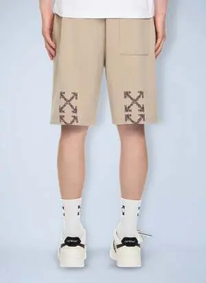 Off-White Heraldic Arrow Skate Sweatshort