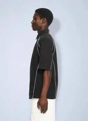 Off-White Garment-dyed Sporty Bowling Shirt