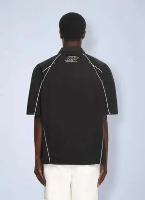 Off-White Garment-dyed Sporty Bowling Shirt