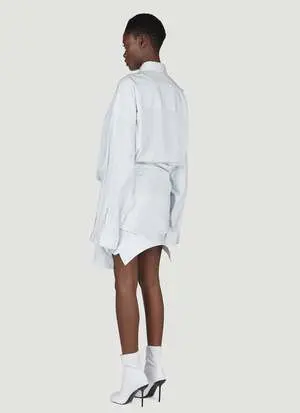 Balenciaga Double Pin-stripe Shirt