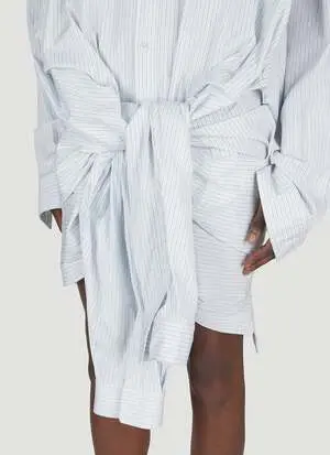 Balenciaga Double Pin-stripe Shirt