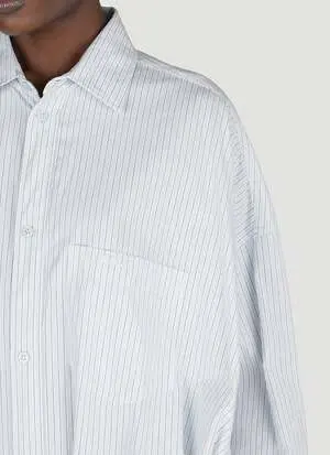 Balenciaga Double Pin-stripe Shirt