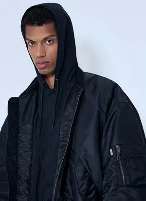 Balenciaga Hooded Bomber Jacket