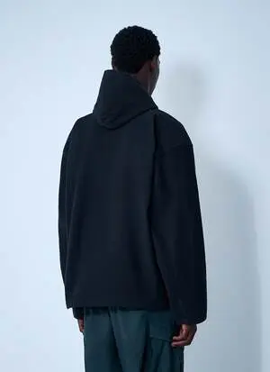 Balenciaga Logo Motif Zip-up Jacket