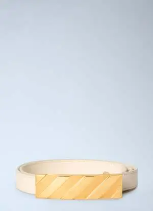 Off-White Diagonal Belt 25mm - Yellow