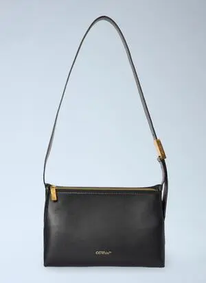 Off-White Sandbag 404 Leather Shoulder Bag - Black