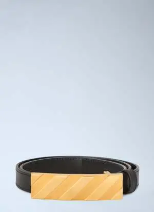 Off-White Diagonal Belt 25mm - Black