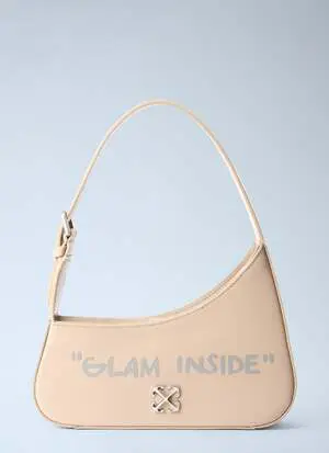 Off-White Jitney Shoulder Quote - Cream