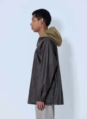 LEMAIRE Hooded Waxed Jacket