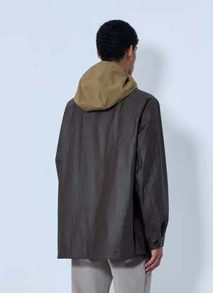 LEMAIRE Hooded Waxed Jacket