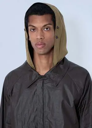 LEMAIRE Hooded Waxed Jacket