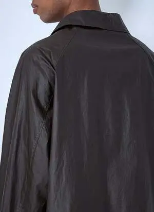 LEMAIRE Hooded Waxed Jacket