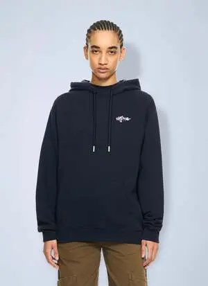 Off-White Dripped Watercolor Arrow Hoodie - Blue