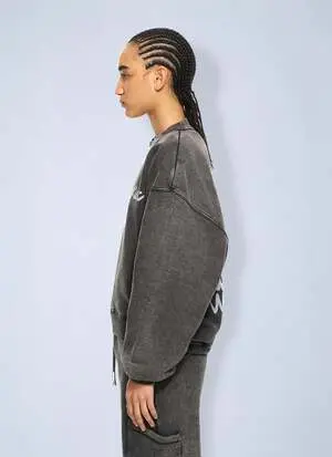 Off-White Off Marker Over Crew Sweatshirt - Black
