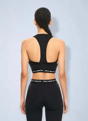 Off-White Logoband Crop Top