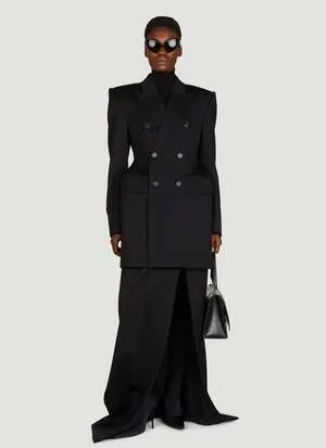 Balenciaga Split Tailored Skirt