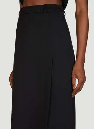 Balenciaga Split Tailored Skirt