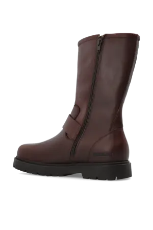 BIRKENSTOCK Leather Ankle Boots "highwood Mid Wire Buckle