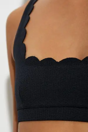 Marysia Mini Palm Springs Bikini Top - Black