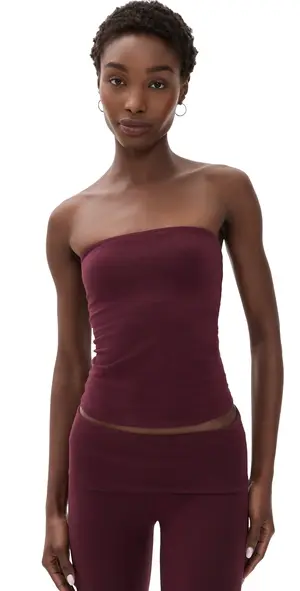 SKIMS Tube Top - Currant