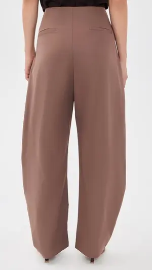 Source Unknown Edolo Barrel Leg Trousers