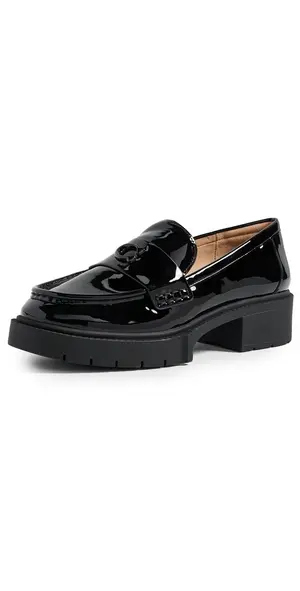 COACH Leah Loafers - Black