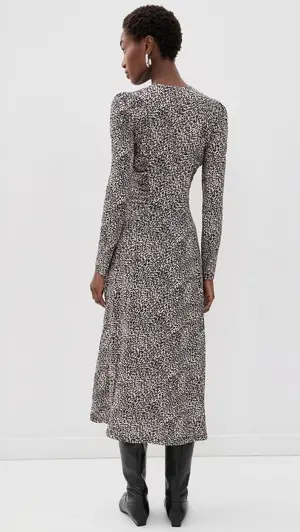 Sea Charlize Cheetah Print Dress
