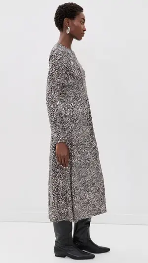 Sea Charlize Cheetah Print Dress