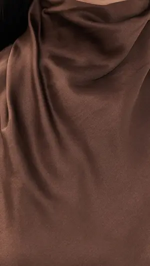 Helmut Lang Tie Neck Silk Top