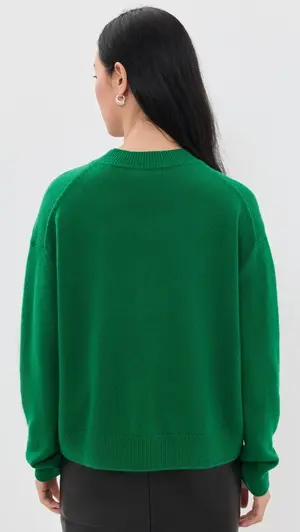 ANINE BING Lee Crew Cashmere Sweater