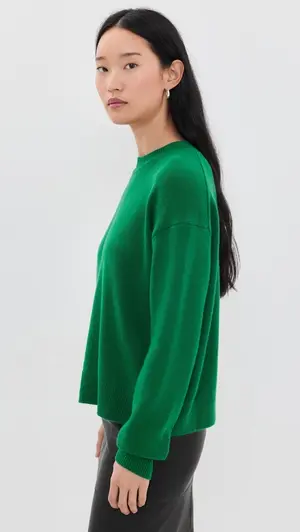 ANINE BING Lee Crew Cashmere Sweater