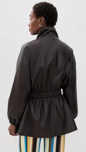 SIMONMILLER Yara Faux Leather Jacket