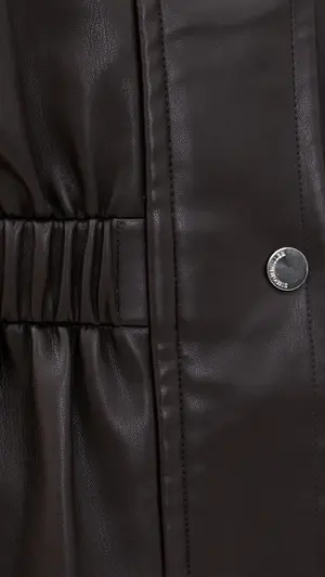SIMONMILLER Yara Faux Leather Jacket