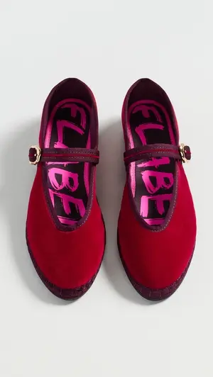 FLABELUS Pierre Mary Jane Flats