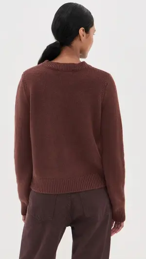 Sablyn Noa Shrunken Cashmere Crew Sweater