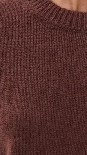 Sablyn Noa Shrunken Cashmere Crew Sweater
