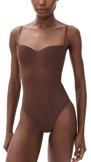 SKIMS Molded Thong Bodysuit