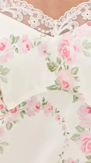 Simone Rocha Ruffle Frill Hem Slip Dress