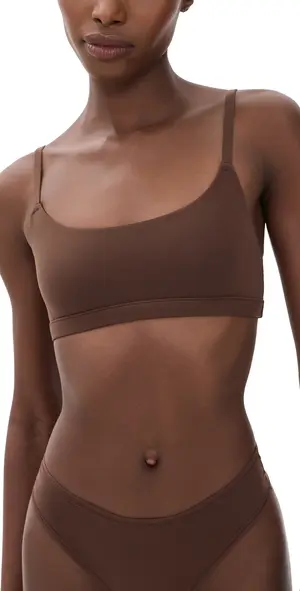 SKIMS Scoop Bralette - Cocoa