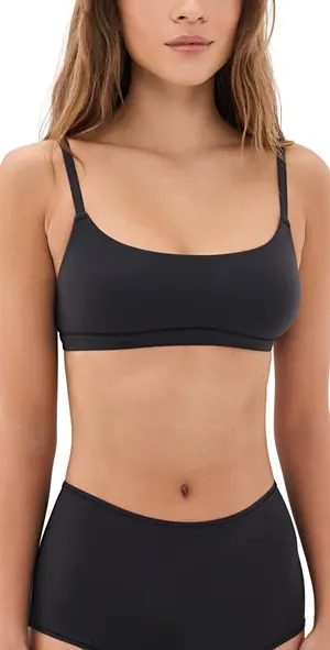 SKIMS Scoop Bralette - Onyx