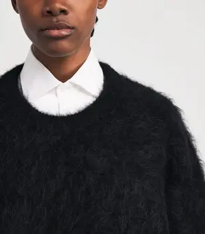 TOTEME Alpaca-blend Boxy Sweater