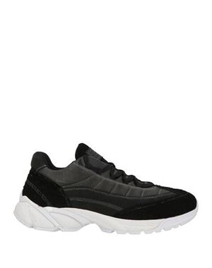 MAISON MARGIELA Sneakers Size Leather, Textile Fibers - Black