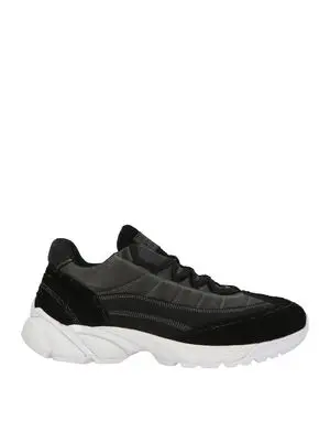 MAISON MARGIELA Low-top Sneakers In Suede And Technical Fabric