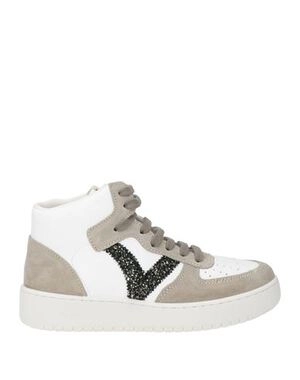 Victoria Beckham Sneakers Size Leather, Synthetic Material - Grey