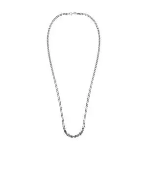 Emanuele Bicocchi Mini Crochet Double Necklace - Gray