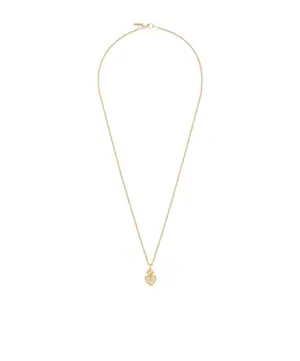 Emanuele Bicocchi Sacred Heart Pendant Necklace - Gold