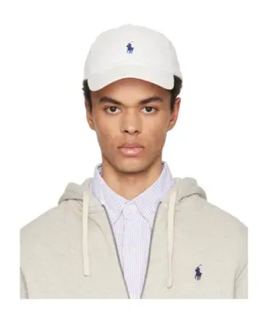 Polo Ralph Lauren Polo Ralph Lauren Embroidered Pony Baseball Cap White