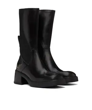 MIISTA Square-toed Short Boots