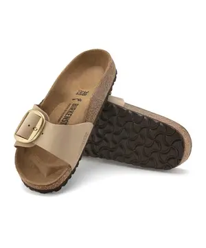 BIRKENSTOCK Madrid Big Buckle Slip-on Sandals