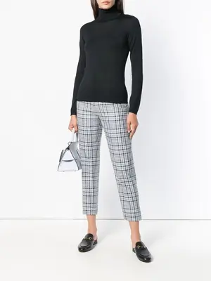 Brunello Cucinelli Roll-neck Tonal Jumper